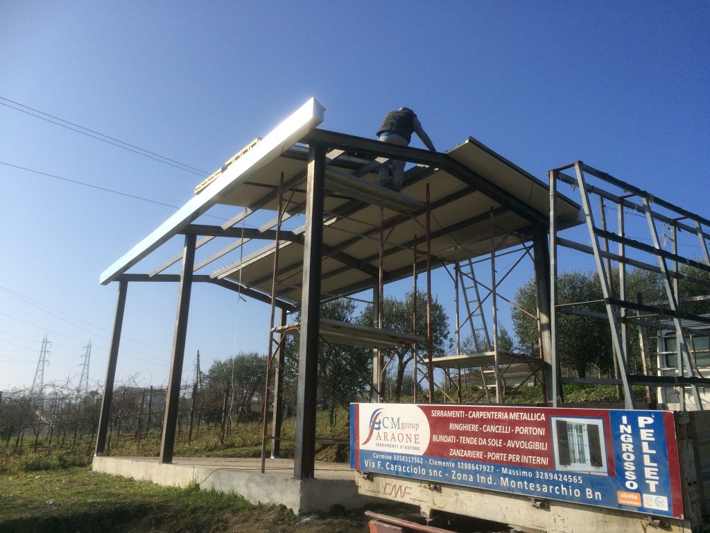 Strutture in Ferro e Legno - FCMgroupFaraone - Montesarchio (BN)